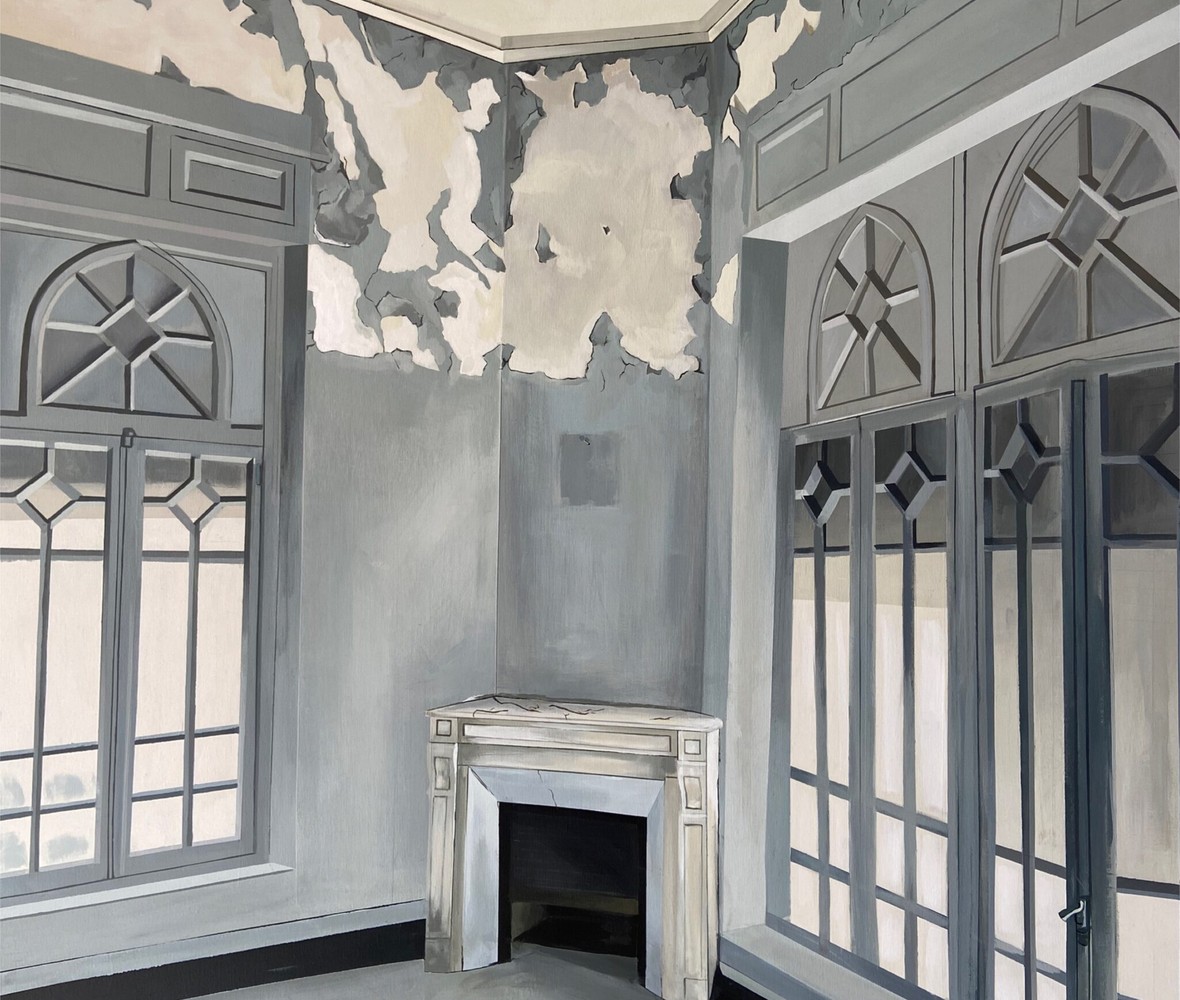 Amina Azreg | Artist, Amina Azreg – Absence II - African Arty – Casablanca