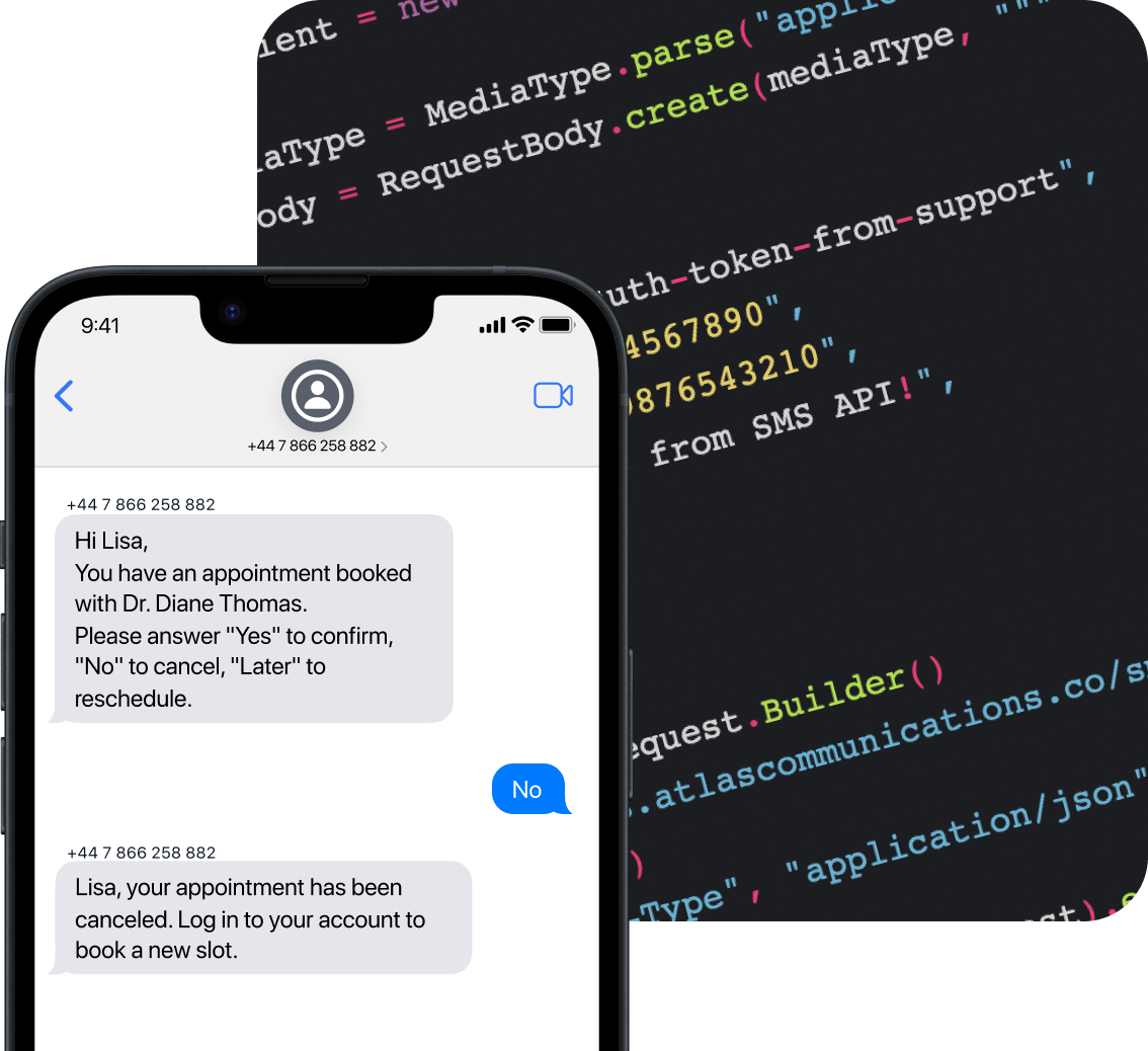 SMS API : Integrate Automated Messaging in your app - Atlas