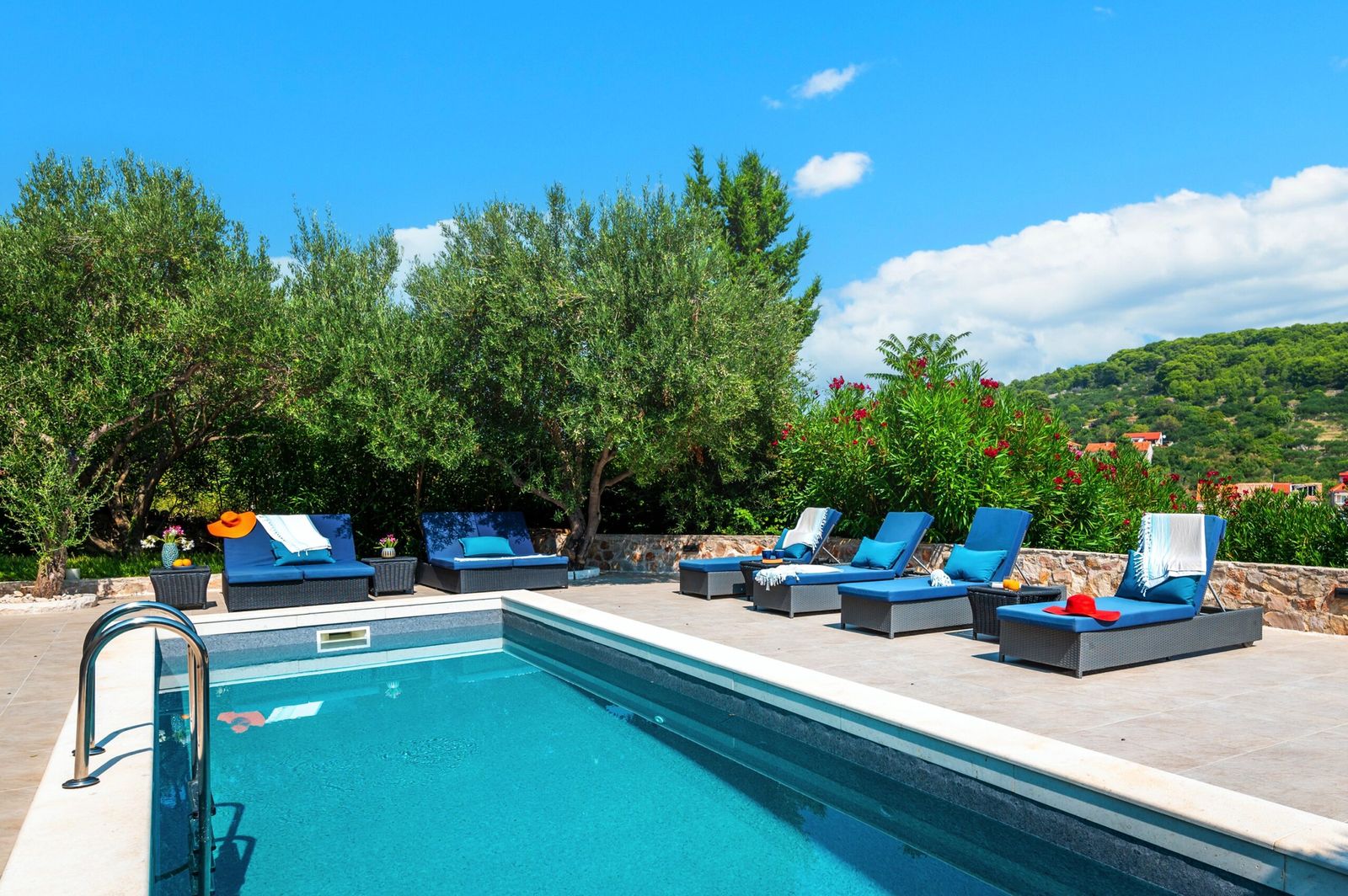 The Swimming Pool & BBQ - Villa Marceline
