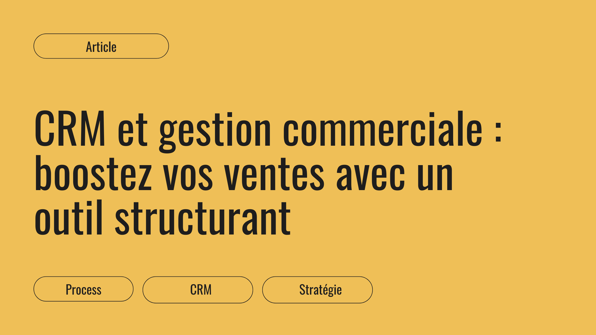 Adoptez un CRM pour une meilleure gestion commerciale